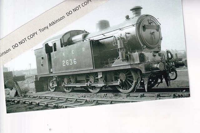 LNER - N7 Class 0-6-2T No. 2636 @ Stratford - Vintage Image - # L16099 ...