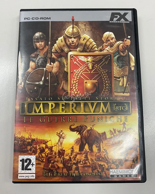 GIOCO PER PC Imperivm - Le Guerre Puniche CD-ROM RTC Real Time Conqvest 2004 EUR 9,99 - PicClick IT