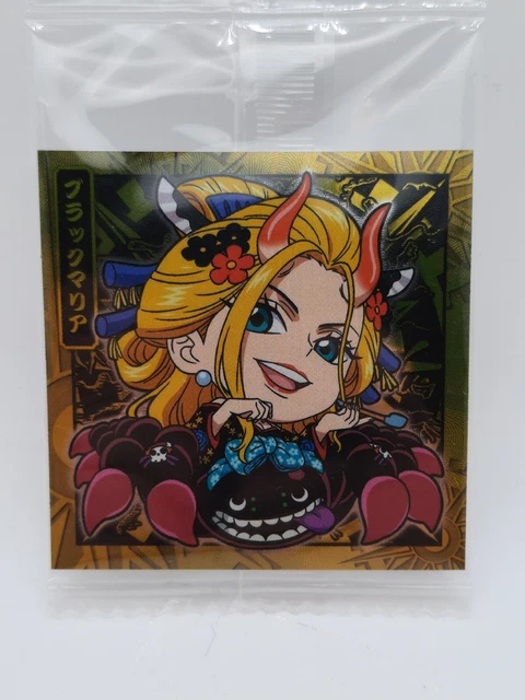 ONE PIECE WAFER Card Sticker: Black Maria (Kaido's Crew) SW3-27 Rare ...