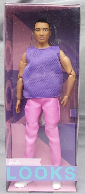 BARBIE KEN COLORS Asia AA LOOKS DOLL N°17 2022 Mattel HJW84 Made 2 move ...