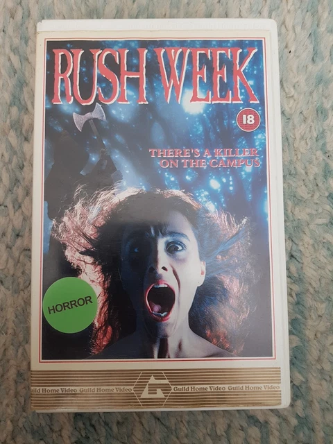 RUSH WEEK (1989) Big Box Ex-Rental VHS .HORROR £5.00 - PicClick UK