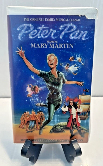 PETER PAN STARRING Mary Martin The Original Family Musical Classic VHS ...
