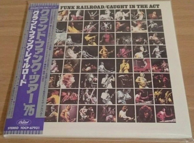 GRAND FUNK RAILROAD Caught in the act JAPAN SEALED MINI LP CD 2006 GFR flint EUR 99,91 - PicClick IT