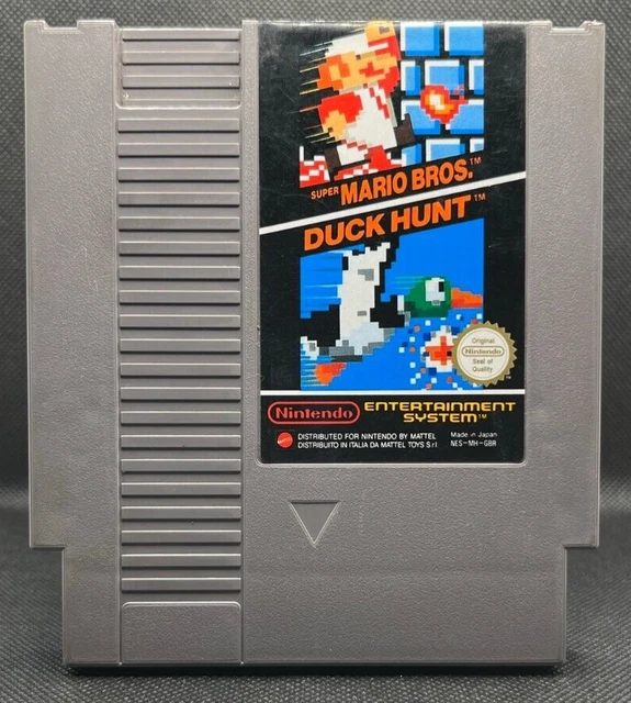 SUPER MARIO BROS. & Duck Hunt for Nintendo NES in GC - CARTRIDGE ONLY ...