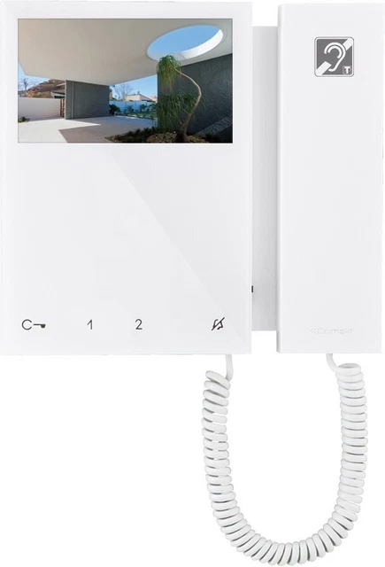 COMELIT GROUP MONITOR mini 6701W/BM weiß Haustelefone Kunststoff ...
