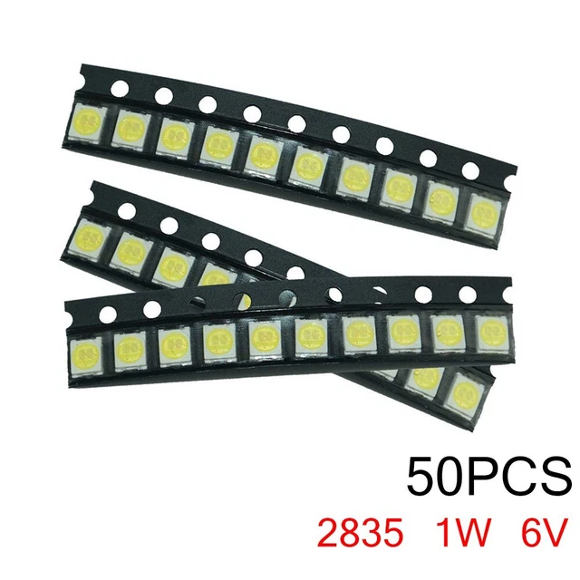 2835 BANDE PHOTODIODE SMD 6V Réparation LED TV Bande Lumière Puce Haute ...