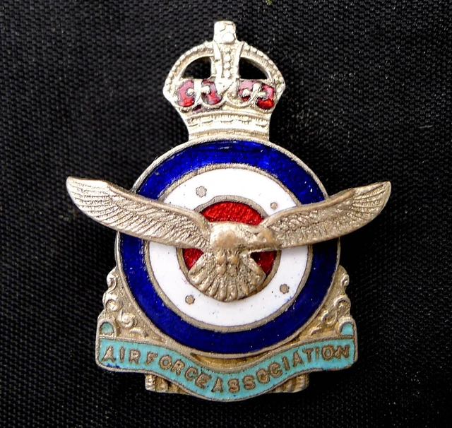 WW2 RAAF ROYAL AUSTRALIAN AIR FORCE ASSOCIATION BADGE NR 52393 by ...