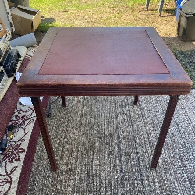 VINTAGE LEG-O-MATIC LORRAINE Metal Folding Table $350.00 - PicClick