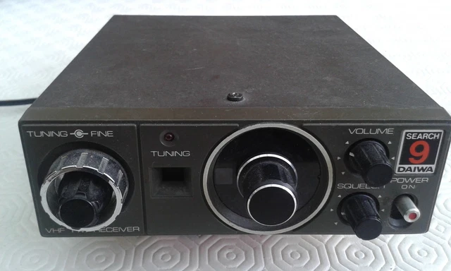 DAIWA SEARCH 9 (SR9) VHF 2 Meter Receiver from1980's 144-146 Mhz Good ...