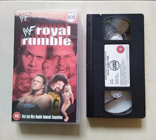 WWF ROYAL RUMBLE (1992) VHS (PAL) 100% Original Video WWE WCW AEW £9.99 ...