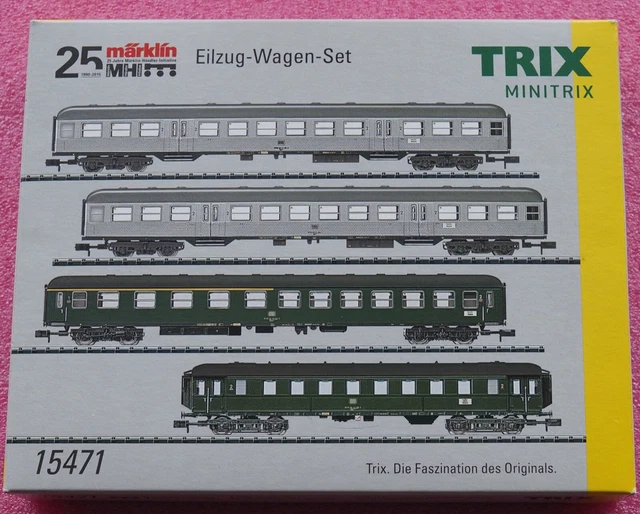 MINITRIX 15471, & Eilzug-Wagen-Set " EUR 147,50 - PicClick DE