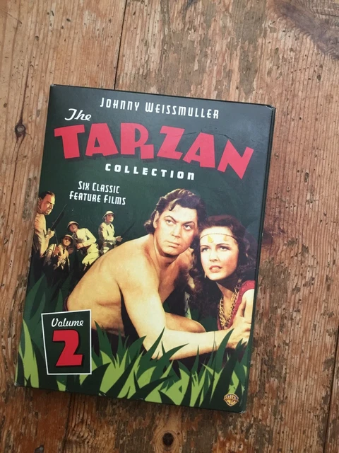 TARZAN COLLECTION VOL.2 3 DVD R1 Digipack Set - 6 Films Johnny ...
