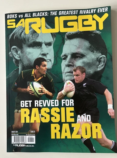 SA RUGBY MAGAZINE Previewing 2024 Springboks vs All Blacks Series £6.30 ...
