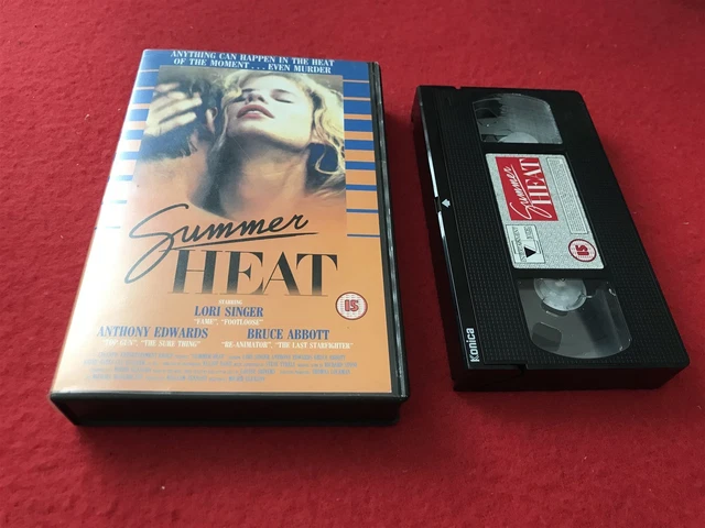 SUMMER HEAT RARE Big Box Ex Rental Vhs Video Tested Lori Singer Bruce ...