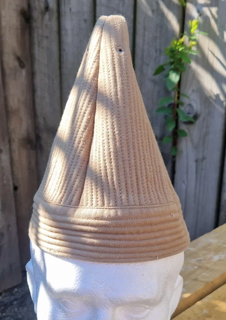 ORIGINAL WW2 BRITISH Indian Army Turban Kullah 'Cone' 1943 Dated SIZE ...