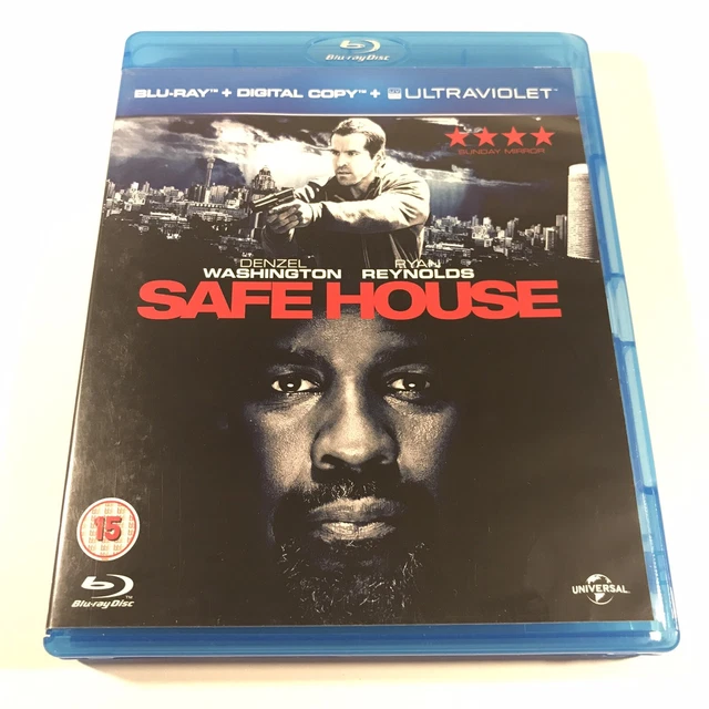 SAFE HOUSE BLU-RAY Movie Region B Ryan Reynolds Denzel Washington $9.95 ...