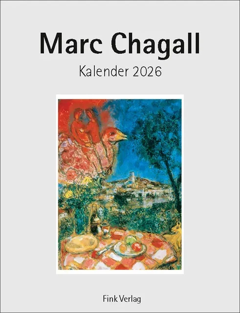 MARC CHAGALL 2026 | Kunst-Einsteckkalender | Marc Chagall | Kalender ...