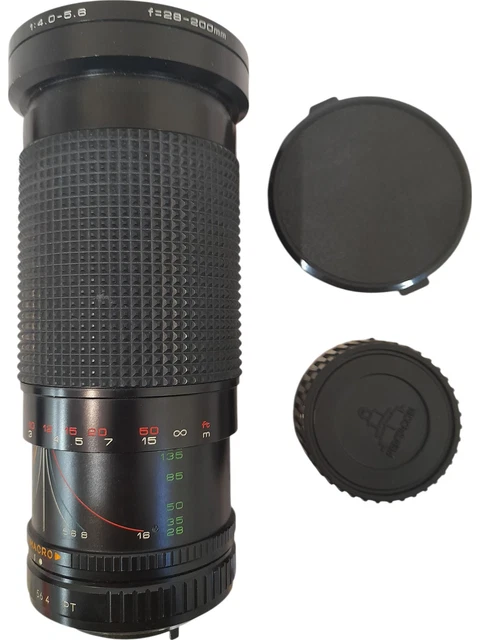 SIRIUS ZOOM LENS 28-200mm f/4.0-5.6 Macro Auto Made in Korea £12.99 ...