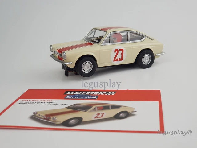 SLOT CAR SCALEXTRIC Altaya SEAT 850 Coupé - Rallye Gran Premio Oviedo ...