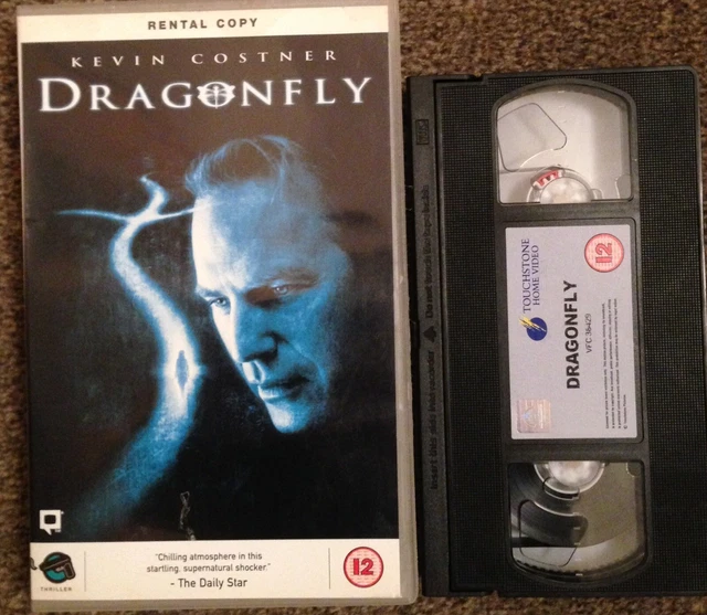 DRAGONFLY (VHS) BIG BOX - Kevin Costner + Kathy Bates + Ron Rifkin ...