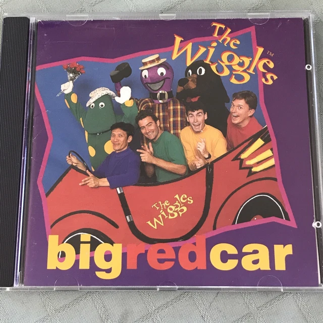 THE WIGGLES CD Big Red Car Original Cast Vintage 90s Merchandise Rare ...