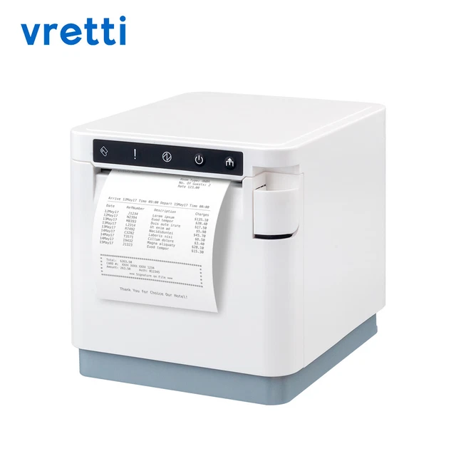VRETTI THERMAL RECEIPT Printer USB 300mm/s POS Printer Auto Cutter ... VRETTI THERMAL RECEIPT Printer USB 300mm/s POS Printer Auto Cutter ...