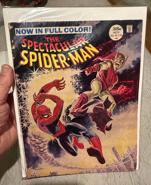 THE SPECTACULAR SPIDER-MAN #2 Magazine Full Color Green Goblin Marvel ...