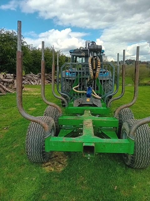 FARMA LOGGING/FORESTRY TRAILER - used, good condition (£9,500 plus VAT ...