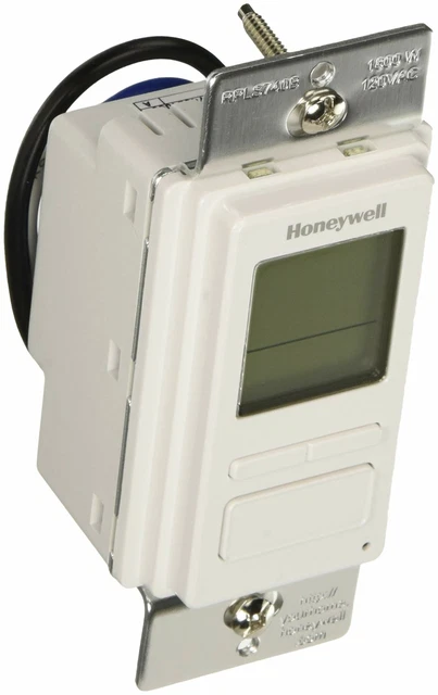 HONEYWELL 7-DAY SOLAR Programmable Timer for Lights & Motors (White ...