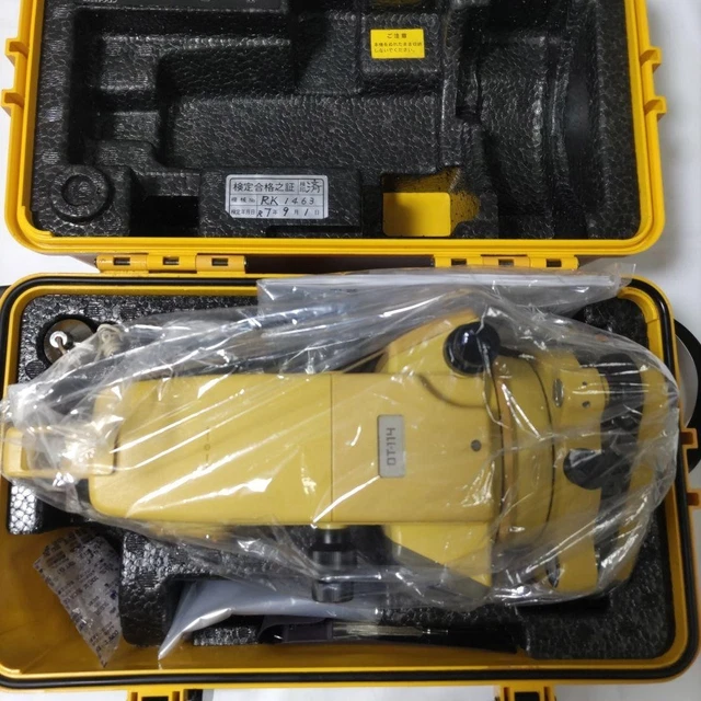 TOPCON DT-114 LASER Transit Digital Theodolite Laser Pointer Case ...