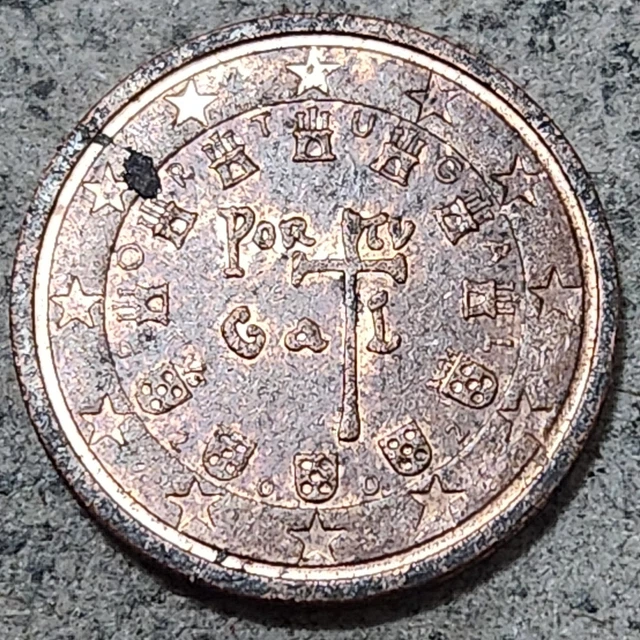 EUROPEAN UNION (PORTUGAL) 🇪🇺 / 🇵🇹 Two (2) Euro Cents Coin 2002 £1.48 ...