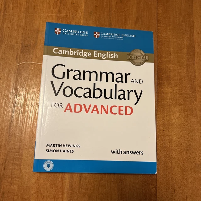 CAMBRIDGE GRAMMAR FOR Exams Ser.: Grammar and Vocabulary for Advanced ...