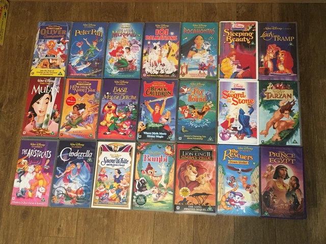 BUNDLE OF 20 Disney and 1 Dreamworks VHS Video Tapes EUR 57,54 ...