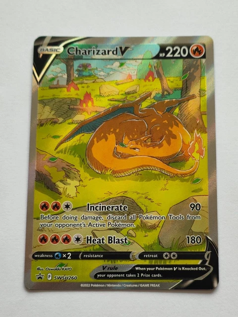 POKEMON CARD CHARIZARD V SWSH260 Charizard Ultra Premium Collection ...