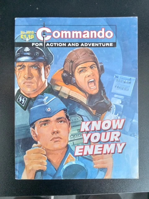 COMMANDO COMIC NUMBER 3916 Know Your Enemy Military Action Comic. EUR 4 ...