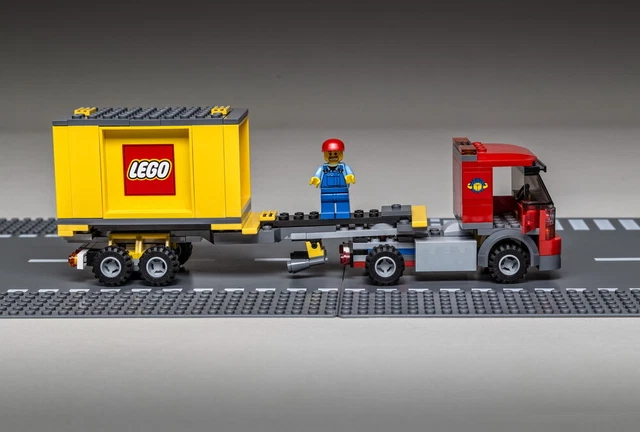 Lego Lkw Mit Anhanger