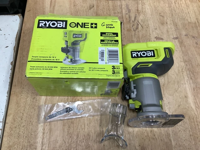 RYOBI ONE+ PCL424B 18V Compact Router TOOL ONLY NEW $74.95 - PicClick