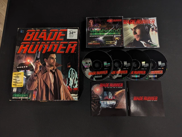 BLADE RUNNER BIG Box (Windows PC) [Complete in Box CIB] $30.01 ...
