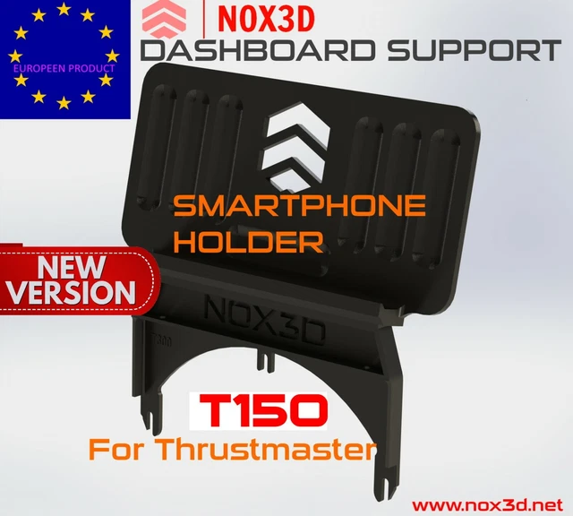 THRUSTMASTER T150 SIMRACING dashboard holder support phone simhub dash ...