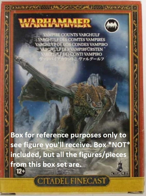VAMPIRE COUNTS VARGHULF | Warhammer The Old World | OOP Monstrous ...