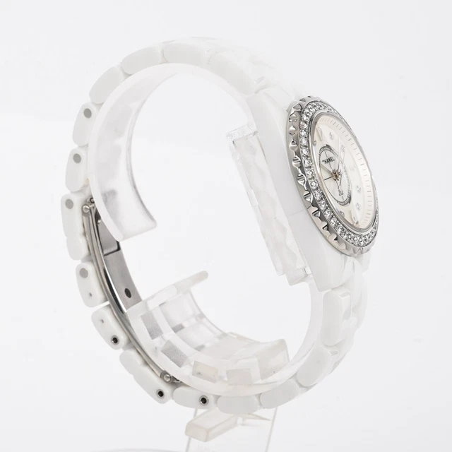 CHANEL J12 1.1& H2572 Watches / White shell quartz Women £3,349.09 ...