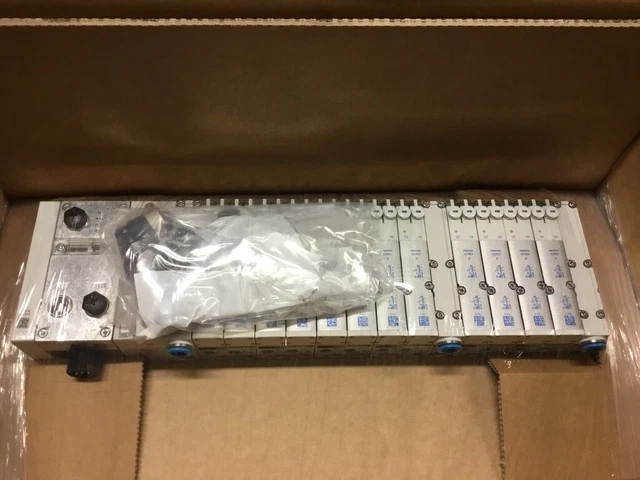 FESTO CPX-MPA VENTILINSELN FB33 CPX-M-FB33 + MPAII Ventilen NEU! EUR 1. ...