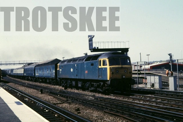 35MM SLIDE BR British Rail Diesel Loco Class 47 47606 1987 Reading ...