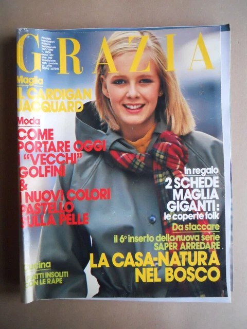 GRAZIA N 2030 1980 Rivista di Moda - [G576] EUR 9,15 - PicClick FR