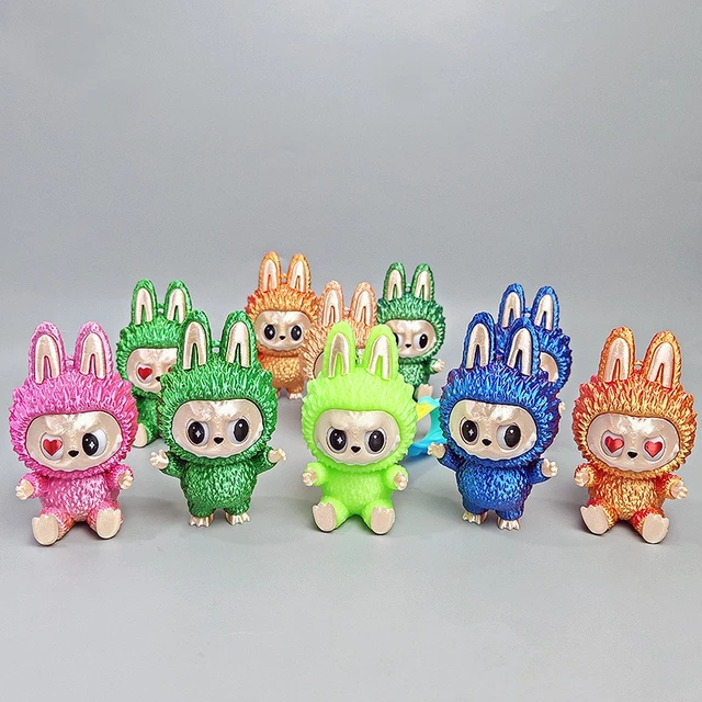 LABUBU 3D PRINTED monster Two Tone colour viral toy figure 14cm tall ...