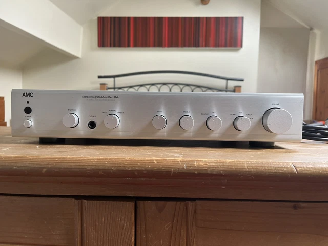 AMC 306D INTEGRATED Amp with MM/MC Phono Stage For Vinyl £62.00 ...