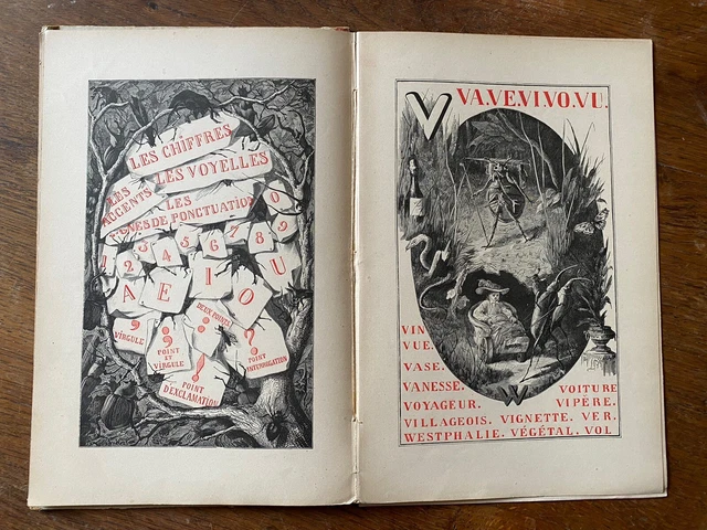 HETZEL 1883 L’ALPHABET Des Insectes, Léon Becker couverture À Restaurer ...