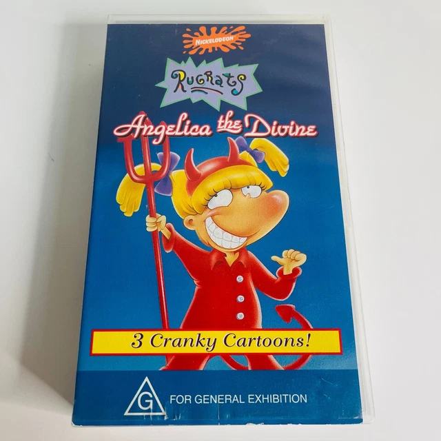 RUGRATS: ANGELICA THE Divine VHS Nickelodeon 1996 Vintage Cartoons $24. ...