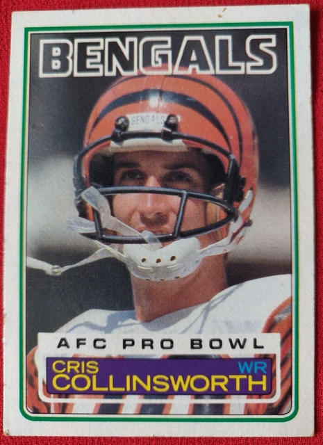 1983 CHRIS COLLINSWORTH Topps #235 AFC Pro Bowl carte football NFL EUR ...