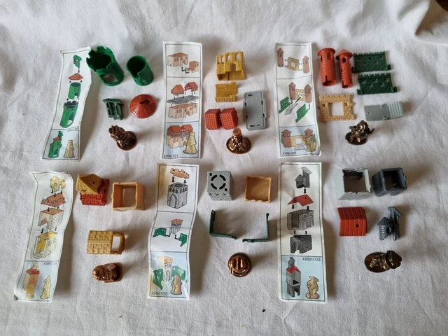 SERIE SORPRESINE KINDER Ferrero Componibili K98 99 100 101 102 103 104 ...